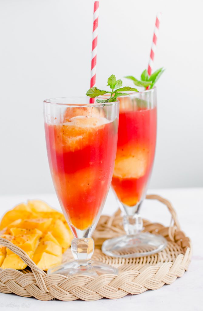 Watermelon Mango Floats