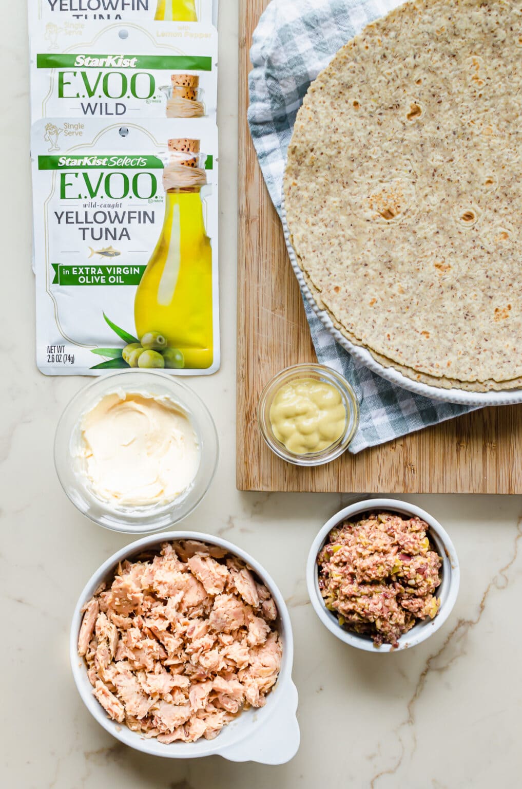 5-Ingredient Tuna Melt Wrap | Recipe with VIDEO | Sweet Cayenne