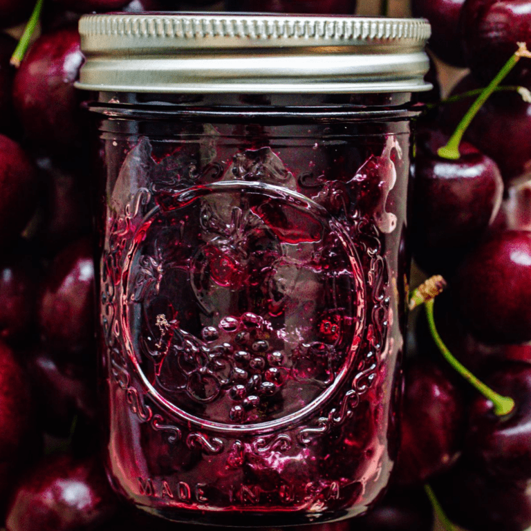 Small Batch Sweet Cherry Jam Recipe Without Pectin | Sweet Cayenne