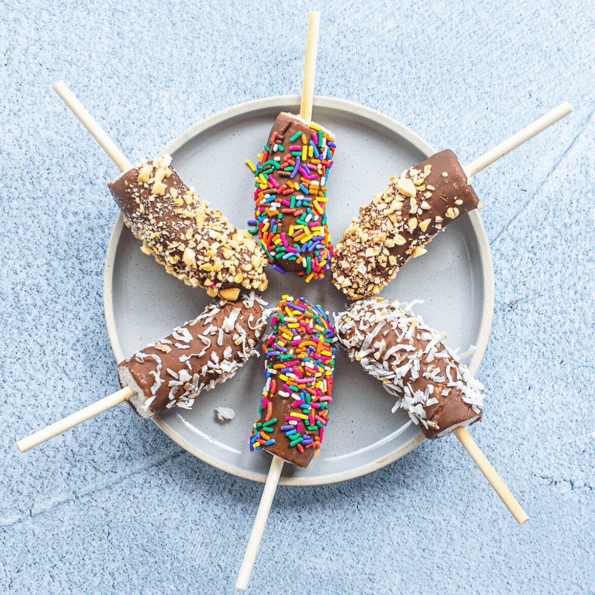 Chocolate-Dipped Frozen Banana Pops Recipe with VIDEO